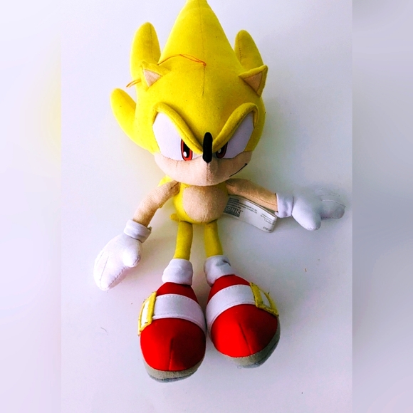 Sega | Toys | Sega Sonic The Hedgehog Yellow Plush Production Date 22 ...